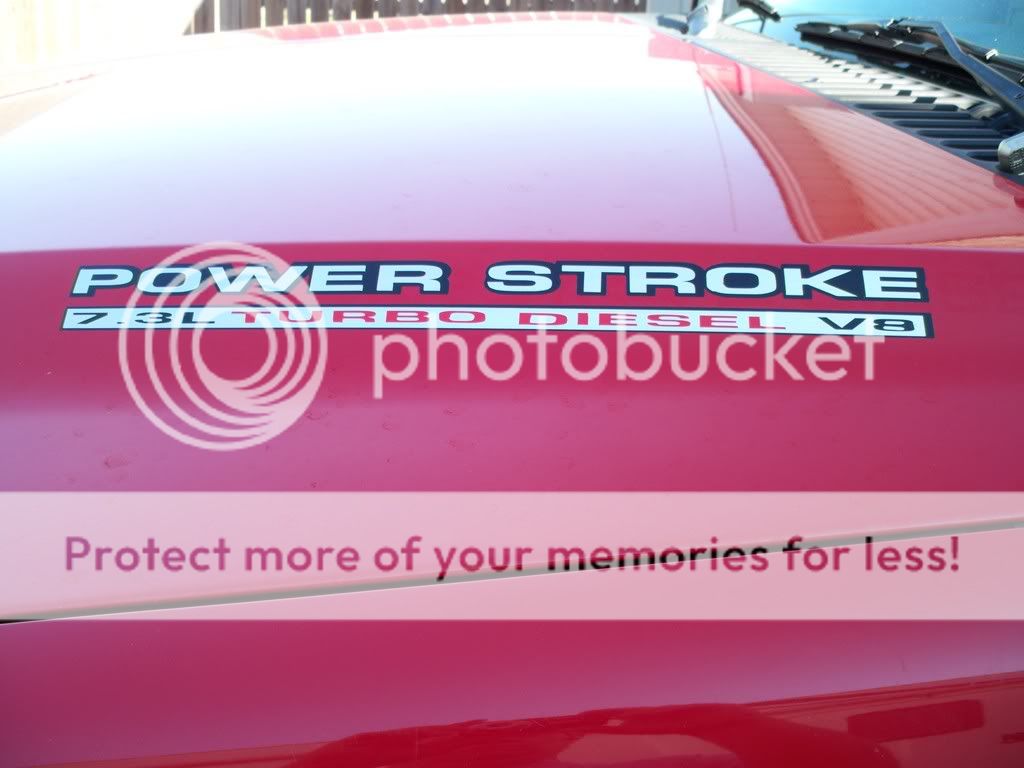 7.3 Powerstroke Sticker Fuel Exhausts | Motorcycle Exhausts | Made In