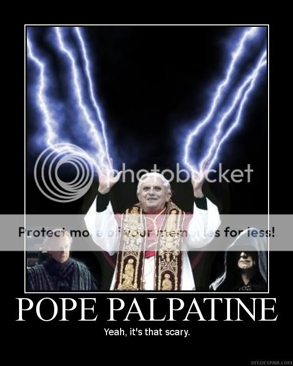 Pope Palpatine resigning! | Ars OpenForum